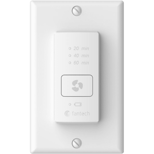 Fantech RTS-W Wireless 20-40-60 Minute Timer w/Battery (414920) – Sylvane