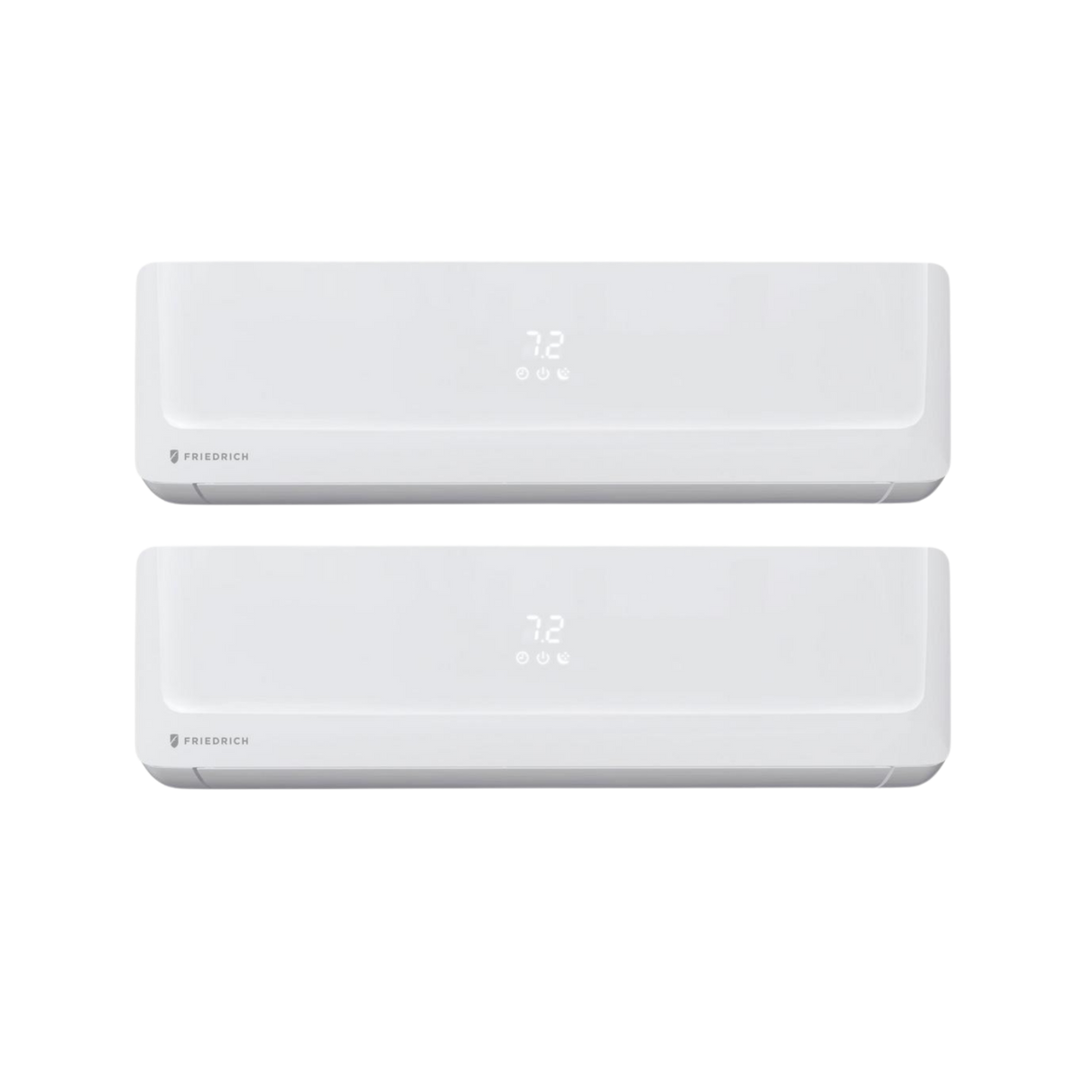 Friedrich Floating Air 18,000 BTU Dual Zone Mini Split 9K + 9K – Sylvane