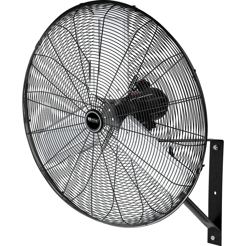 King Electric 3 Speed Outdoor Rated Oscillating Wall Mount Fan – Sylvane