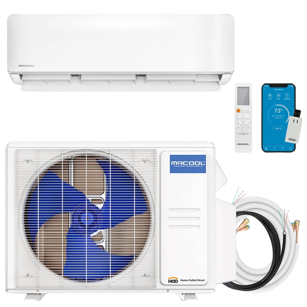 MRCOOL 24,000 BTU 5th Gen DIY Mini Split – Sylvane