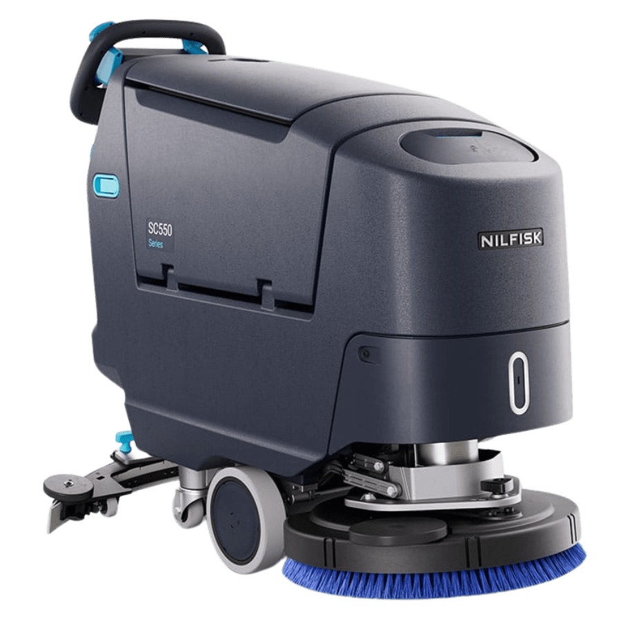 Nilfisk SC550 EcoFlex Battery Walk Behind Floor Scrubber – Sylvane