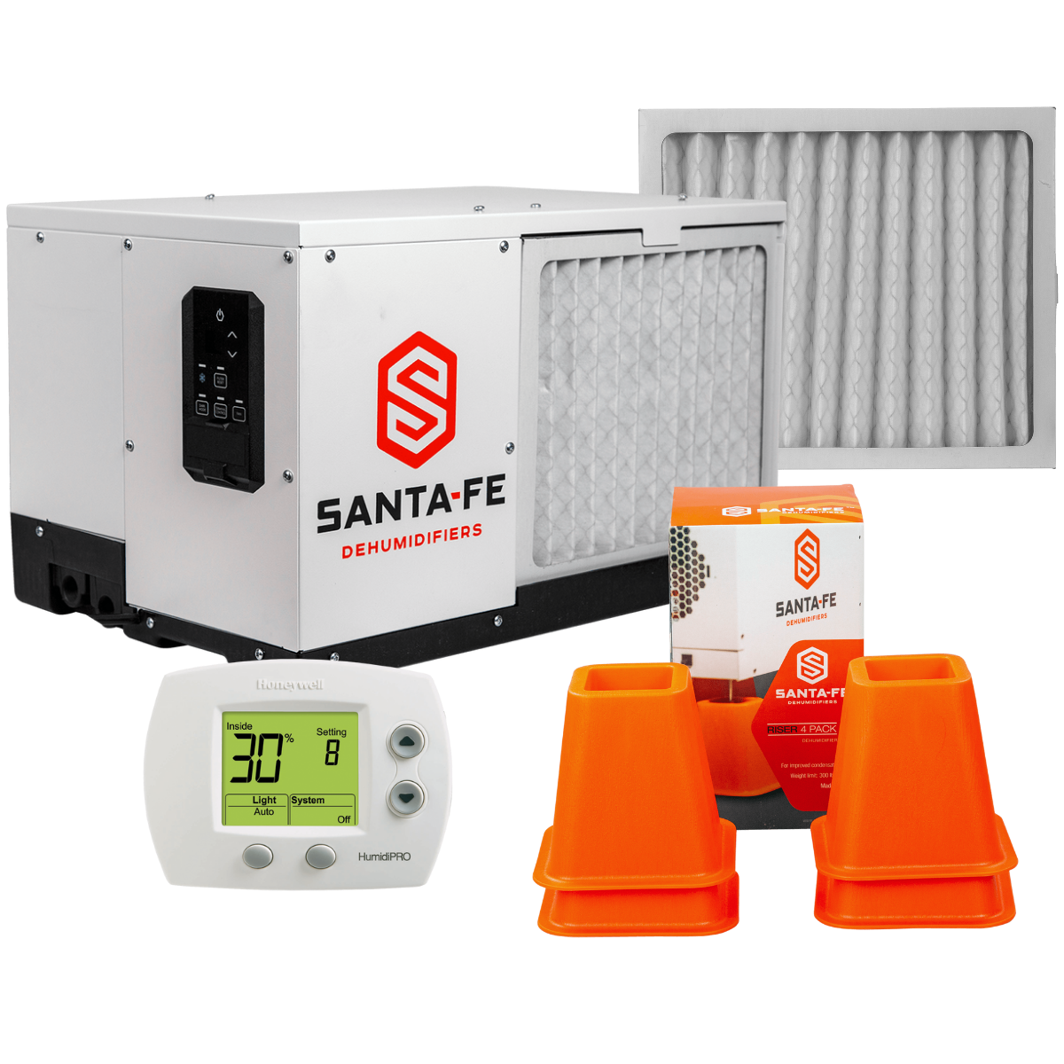 Santa Fe Oasis105 Dehumidifier + Basement Package – Sylvane